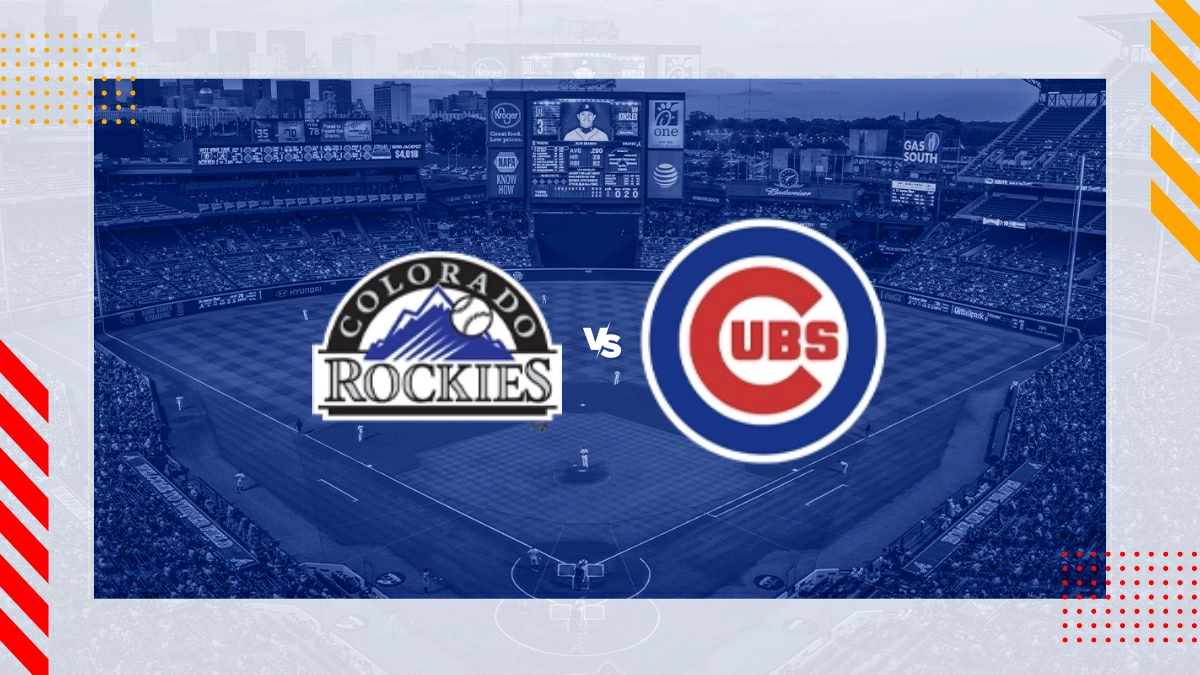 Pronóstico Colorado Rockies Chicago Cubs | MLB - EEUU - 12/9/23