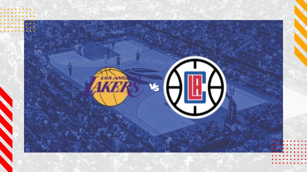 Pronóstico Los Angeles Lakers La Clippers Nba 1 11 23