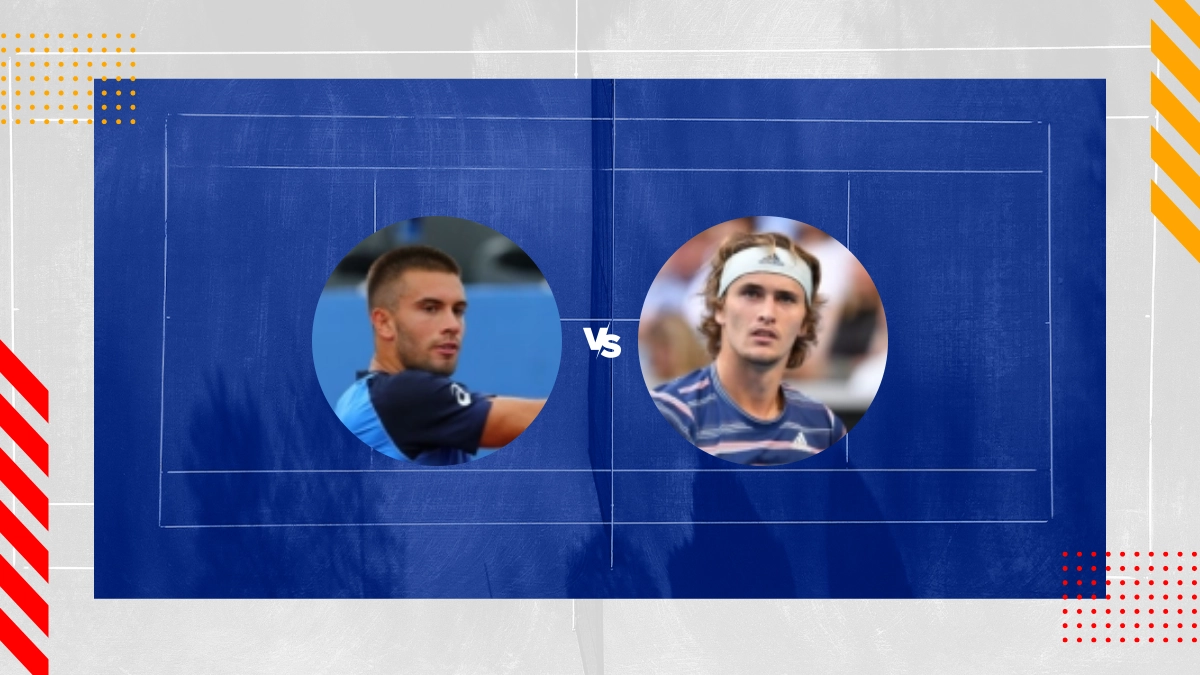 Pronóstico Borna Ćorić Alexander Zverev | ATP Mutua Madrid Open - 26/4/24