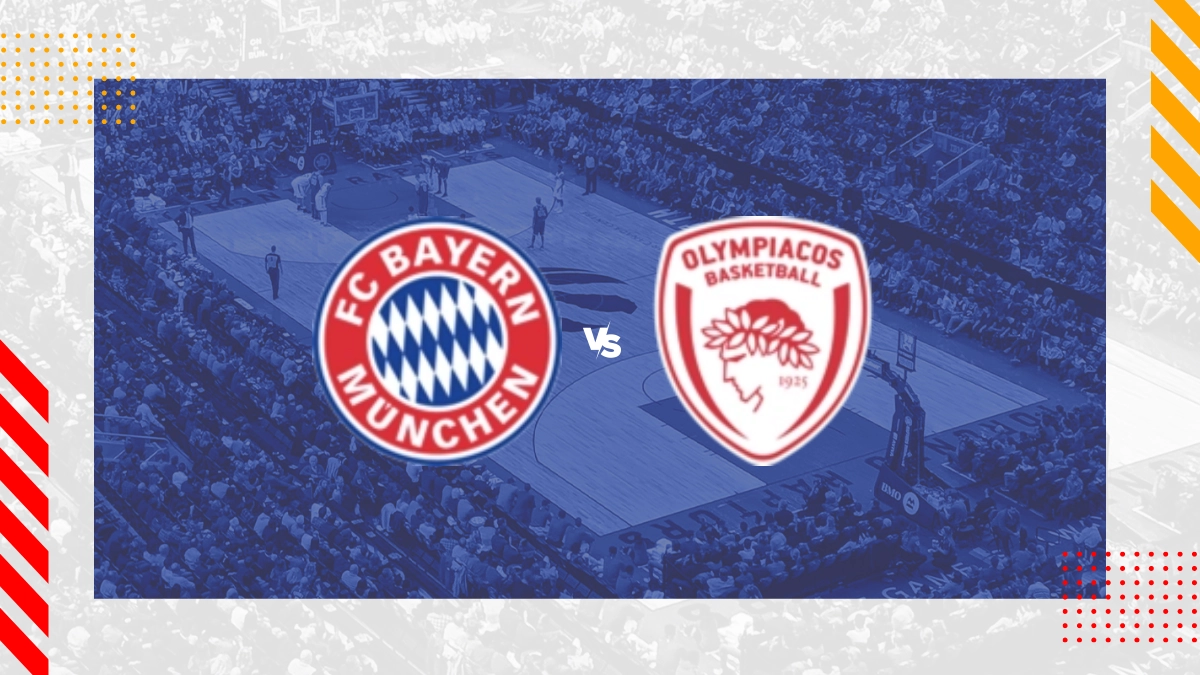 Pronóstico Bayern Múnich Olympiacos Piraeus | Euroliga - 25/10/24