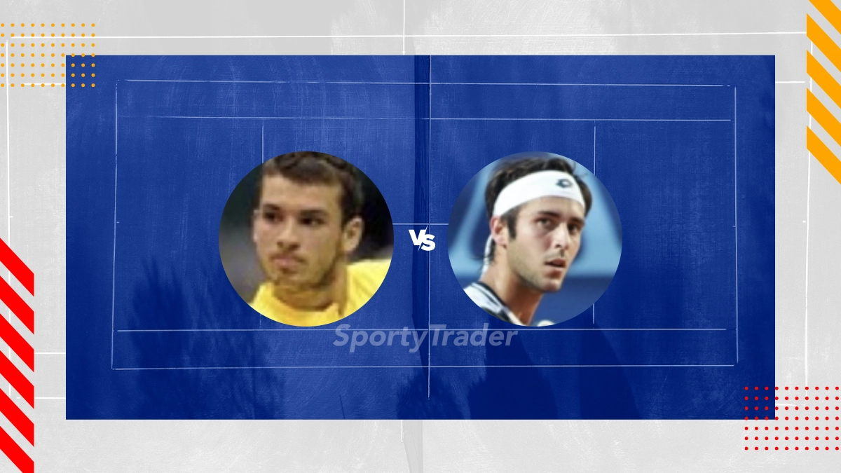 Pronóstico Grigor Dimitrov Tomas Martin Etcheverry | Rolex Paris Masters - 30/10/24