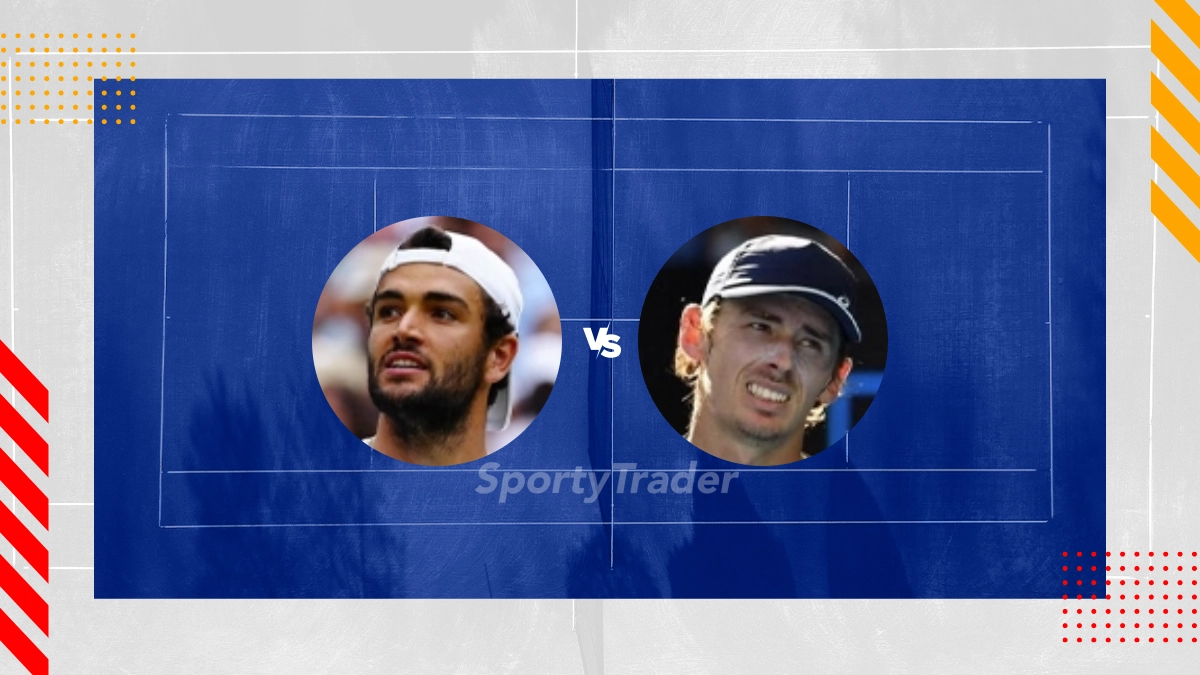 Pronóstico Matteo Berrettini Alex De Minaur - ATP Open De Australia 18 ...