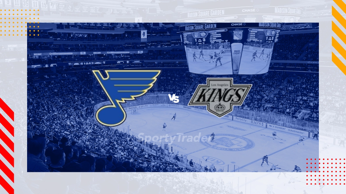 Pronostic St. Louis Blues Los Angeles Kings - NHL - 24/01/2026