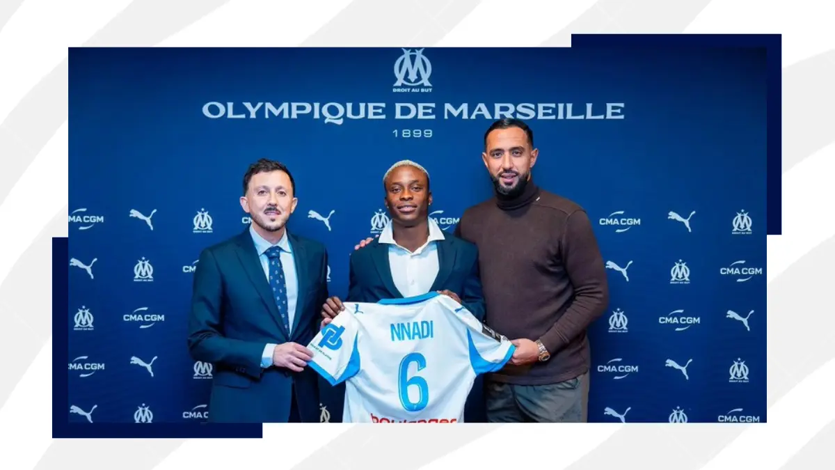 Marseille secure Nigerian midfielder Tochukwu Nnadi signature on ...